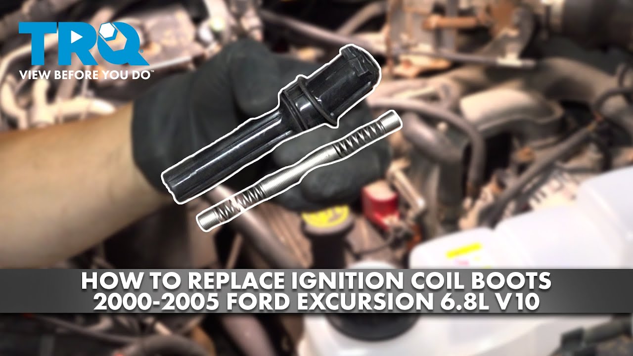 How to Replace Ignition Coil Boots 2000-2005 Ford Excursion 68L V10 ...