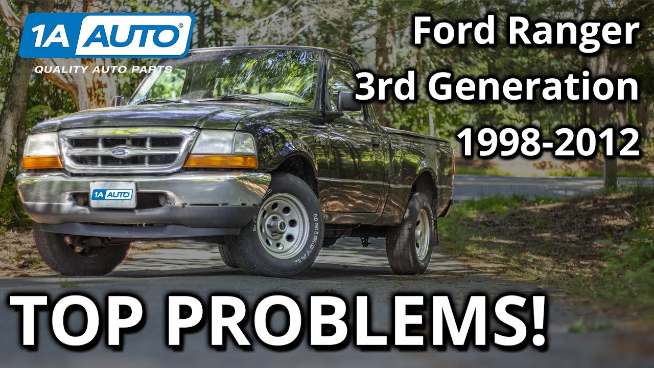 Top 5 Problems Ford Ranger Truck 3rd Generation 1998-2012 | 1A Auto