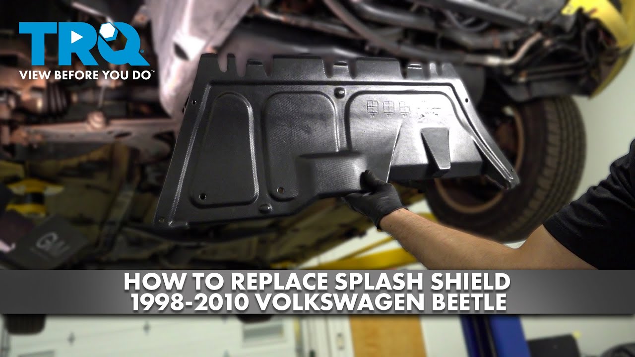 How to Replace Splash Shield 1998-2010 Volkswagen Beetle | 1A Auto