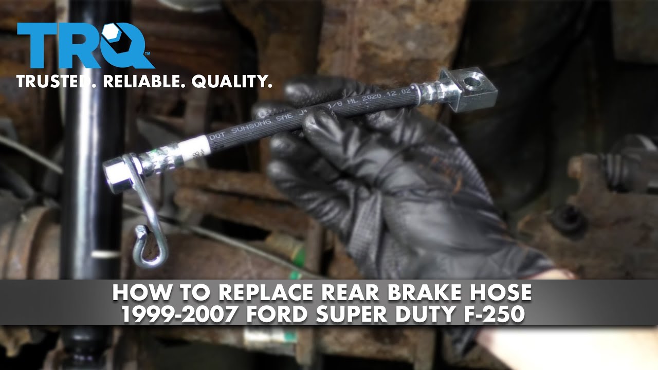 How to Replace Rear Brake Hose 1999-2007 Ford Super Duty F-250 | 1A Auto