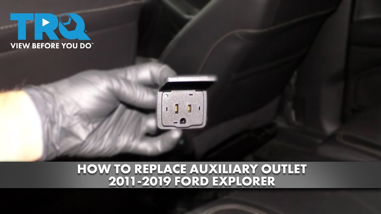 How to Replace Auxiliary Outlet 2011-2019 Ford Explorer | 1A Auto