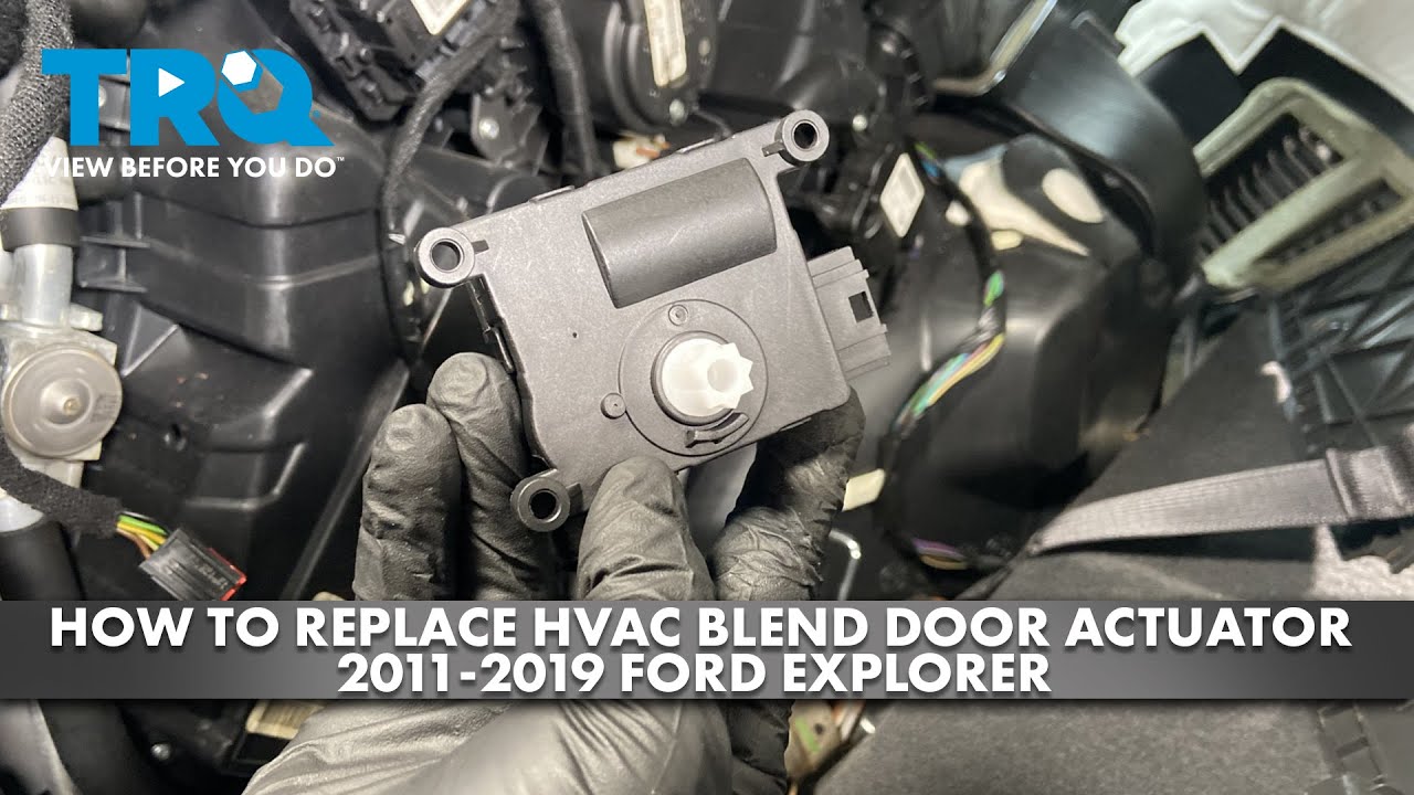 How to Replace HVAC Blend Door Actuator 2011-2019 Ford Explorer | 1A Auto