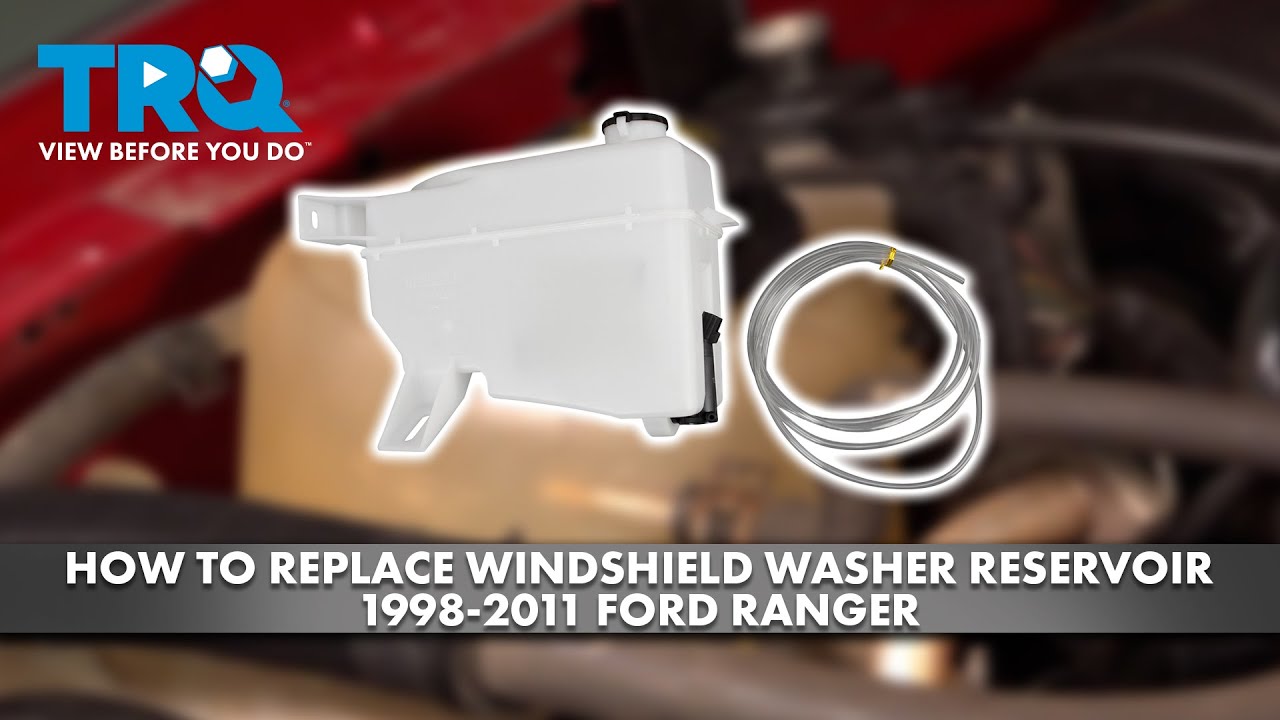 How to Replace Windshield Washer Reservoir 1998-2011 Ford Ranger | 1A Auto