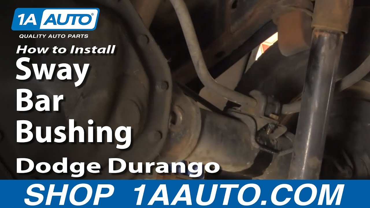 How to Replace Sway Bar Bushing 1998-2003 Dodge Durango | 1A Auto
