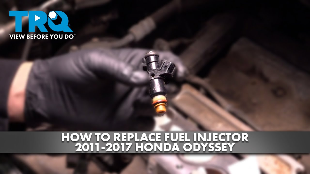 How To Replace Fuel Injector 2011 2017 Honda Odyssey 1a Auto