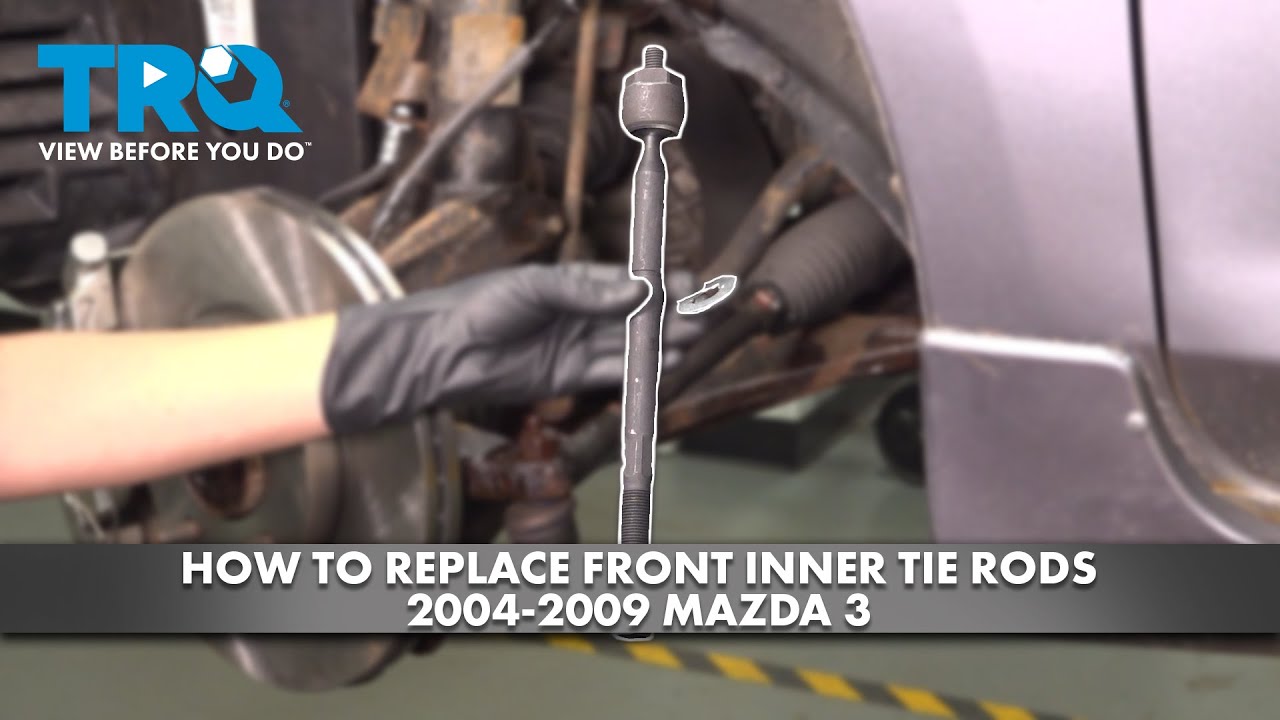 How to Replace Front Inner Tie Rods 2004-2009 Mazda 3 | 1A Auto