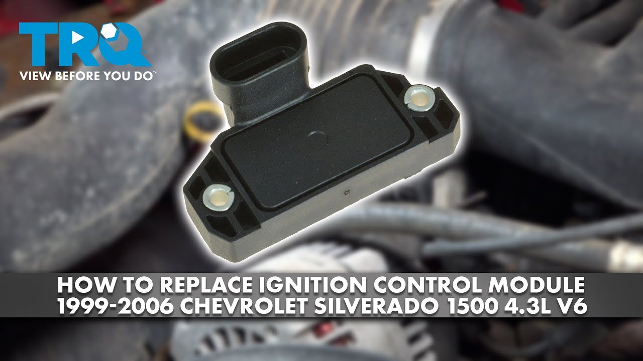 How to Replace Ignition Control Module 1999-2006 Chevrolet Silverado ...
