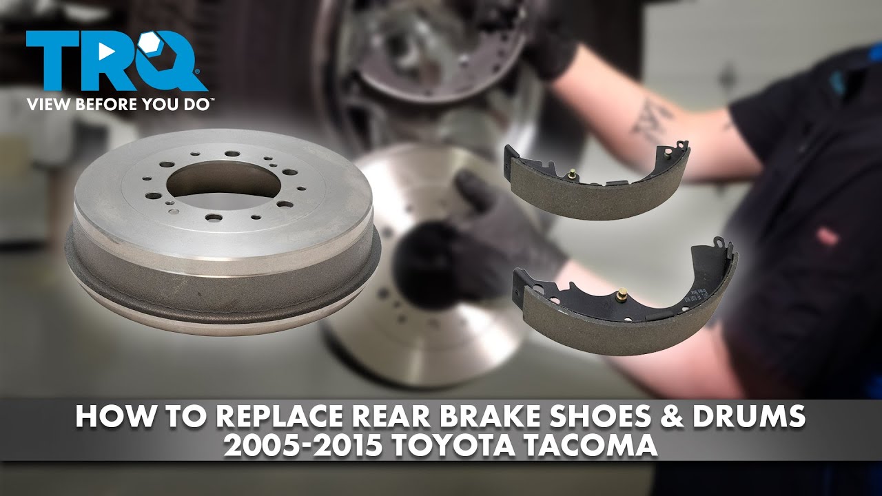 How to Replace Rear Brakes 2005-2015 Toyota Tacoma | 1A Auto