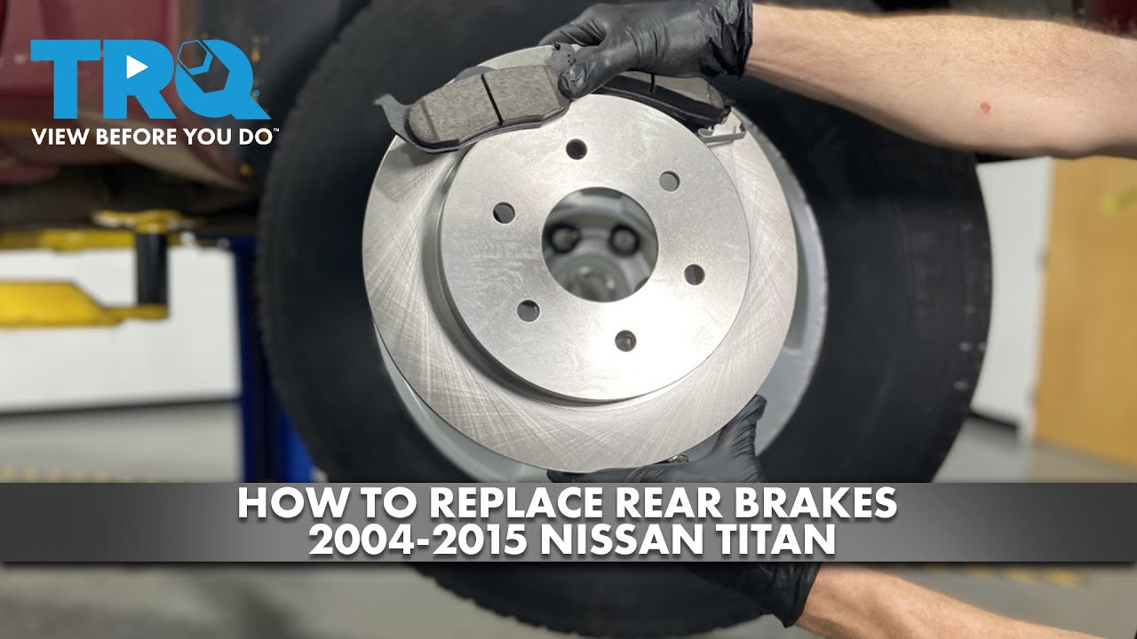 How to Replace Rear Brakes 2004-2015 Nissan Titan | 1A Auto