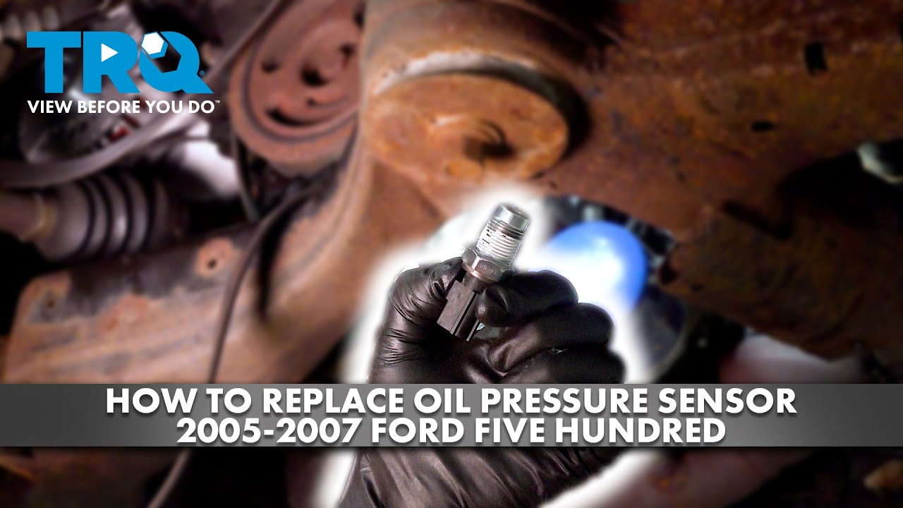 How to Replace Oil Pressure Sensor 2005-2007 Ford Five Hundred | 1A Auto