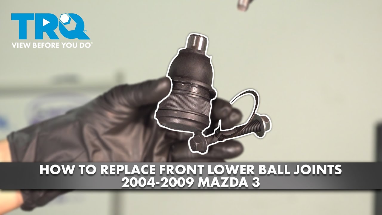 How to Replace Front Lower Ball Joints 2004-2009 Mazda 3 | 1A Auto