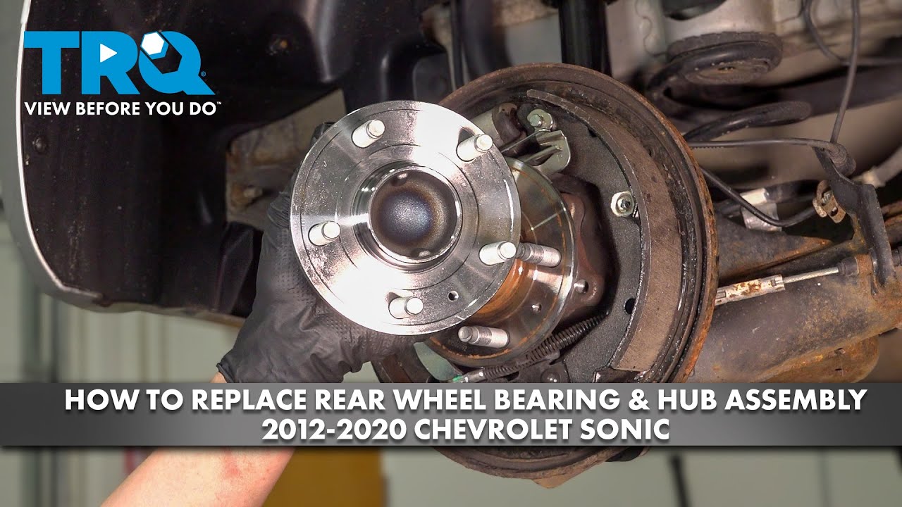 How to Replace Rear Wheel Bearing Hub Assemblies 2012-2020 Chevrolet ...