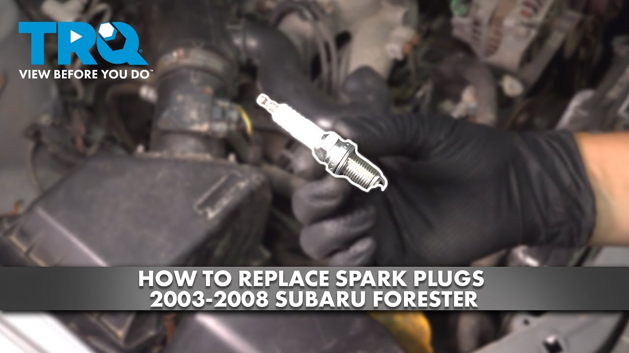 How to Replace Spark Plugs 2003-2008 Subaru Forester | 1A Auto