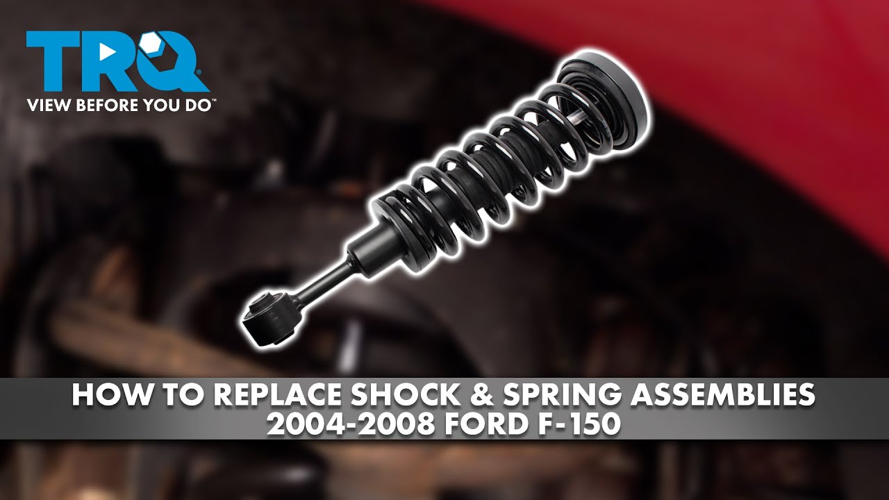 How to Replace Front Shock Spring Assemblies 2004-2008 Ford F-150 | 1A Auto