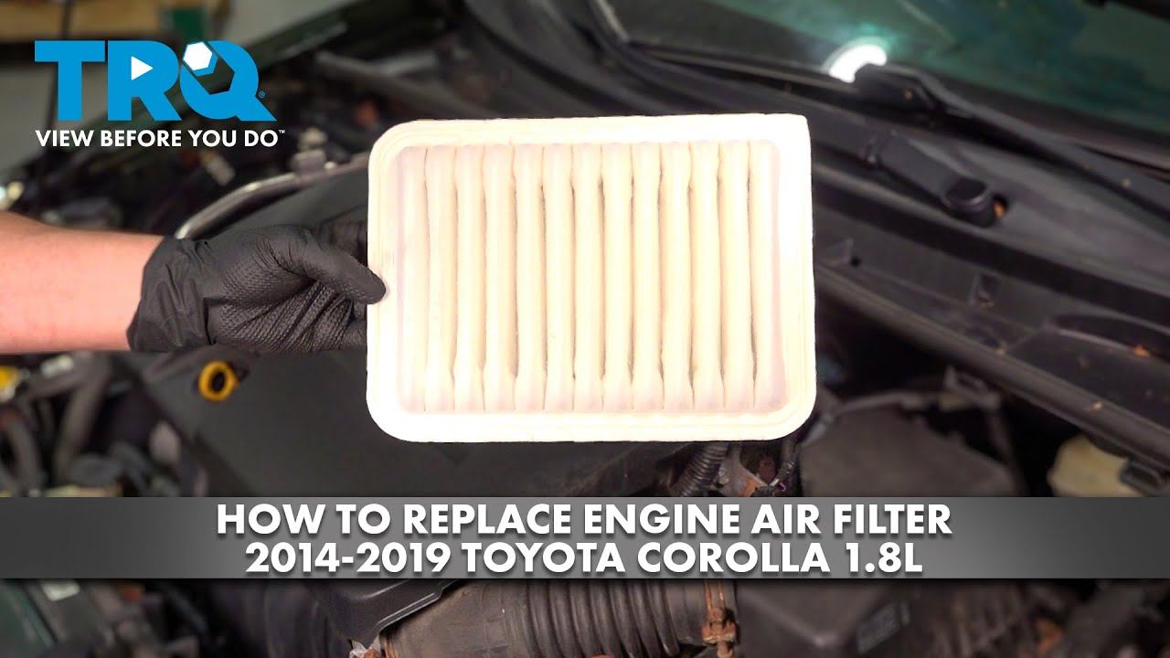 Toyota Replace Engine Air Filter