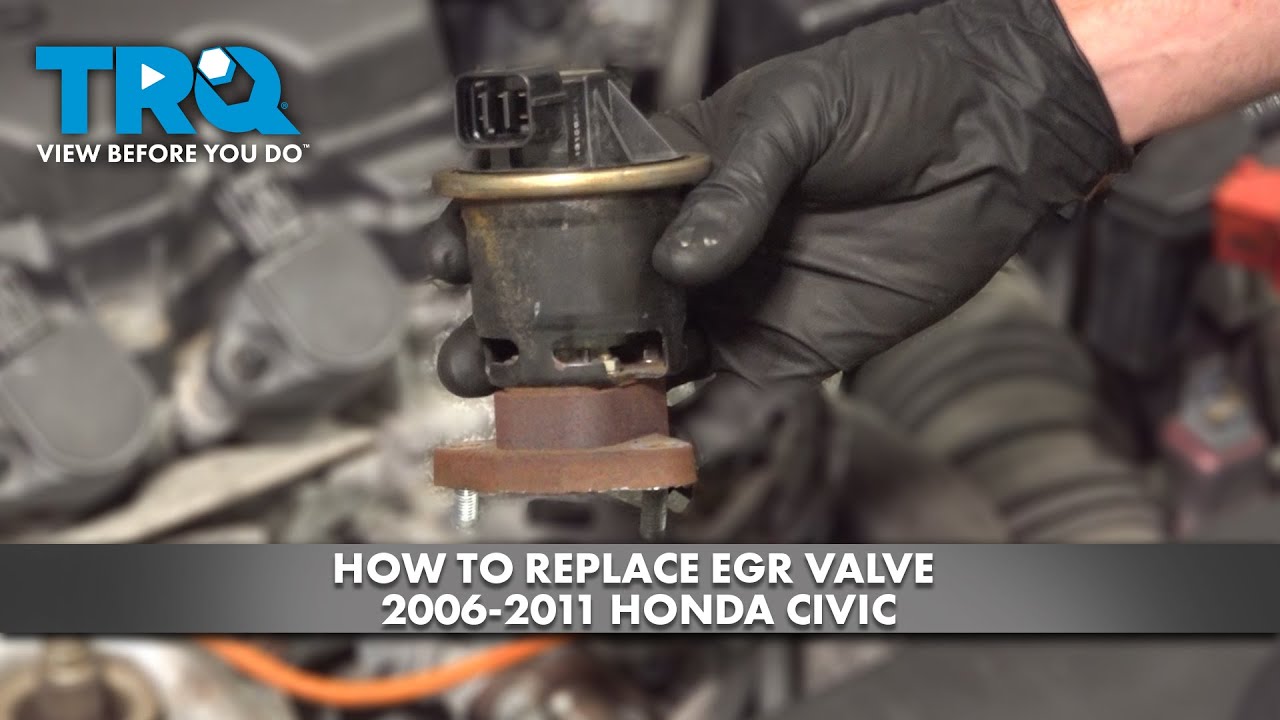 How To Replace Egr Valve 2006 2011 Honda Civic 1a Auto