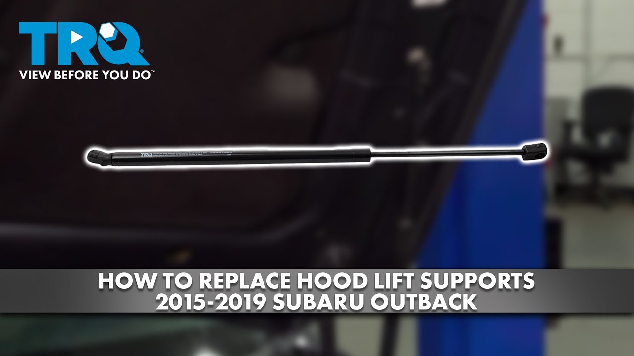 How to Replace Hood Lift Supports 2015-2019 Subaru Outback | 1A Auto