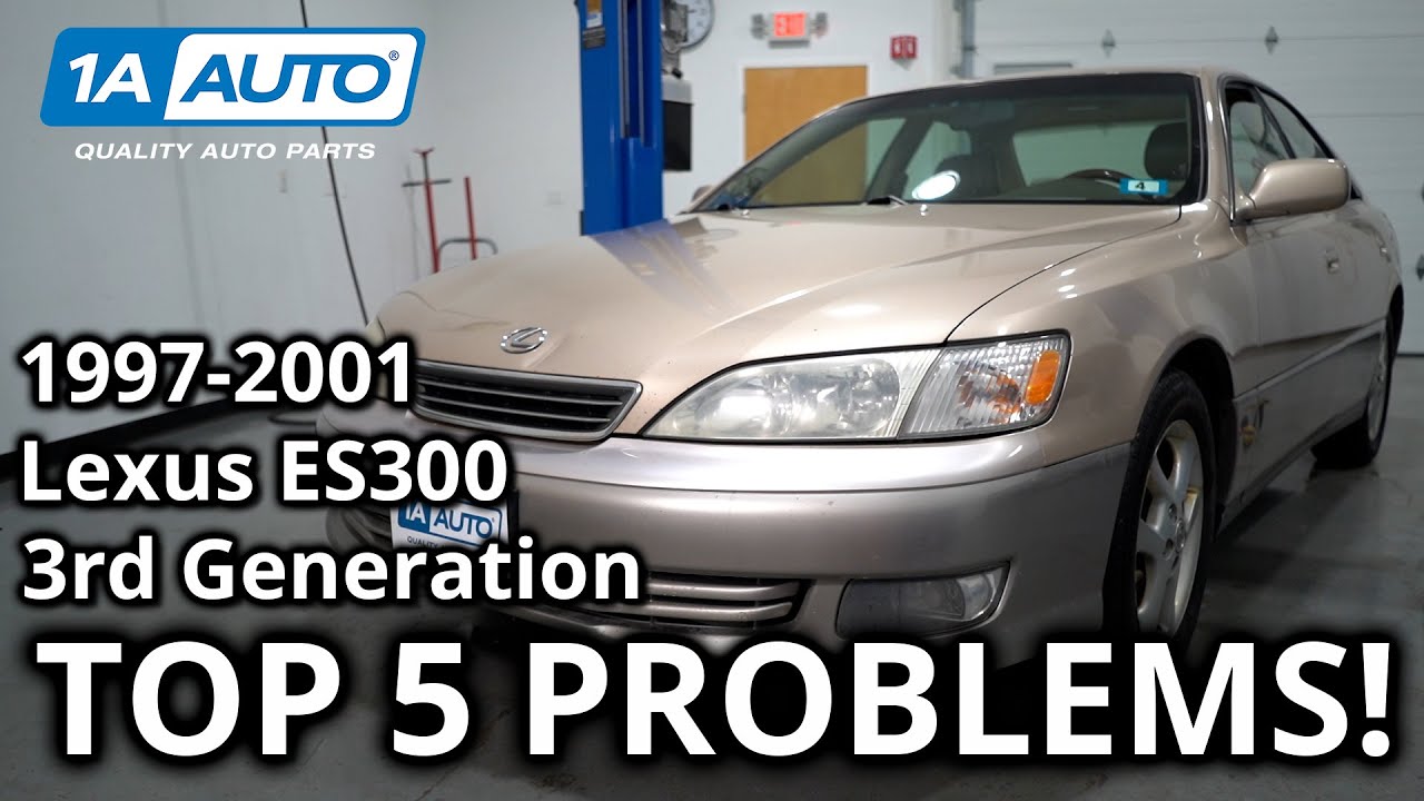 Top 5 Problems Lexus ES300 Sedan 3rd Generation 1997-2001 | 1A Auto