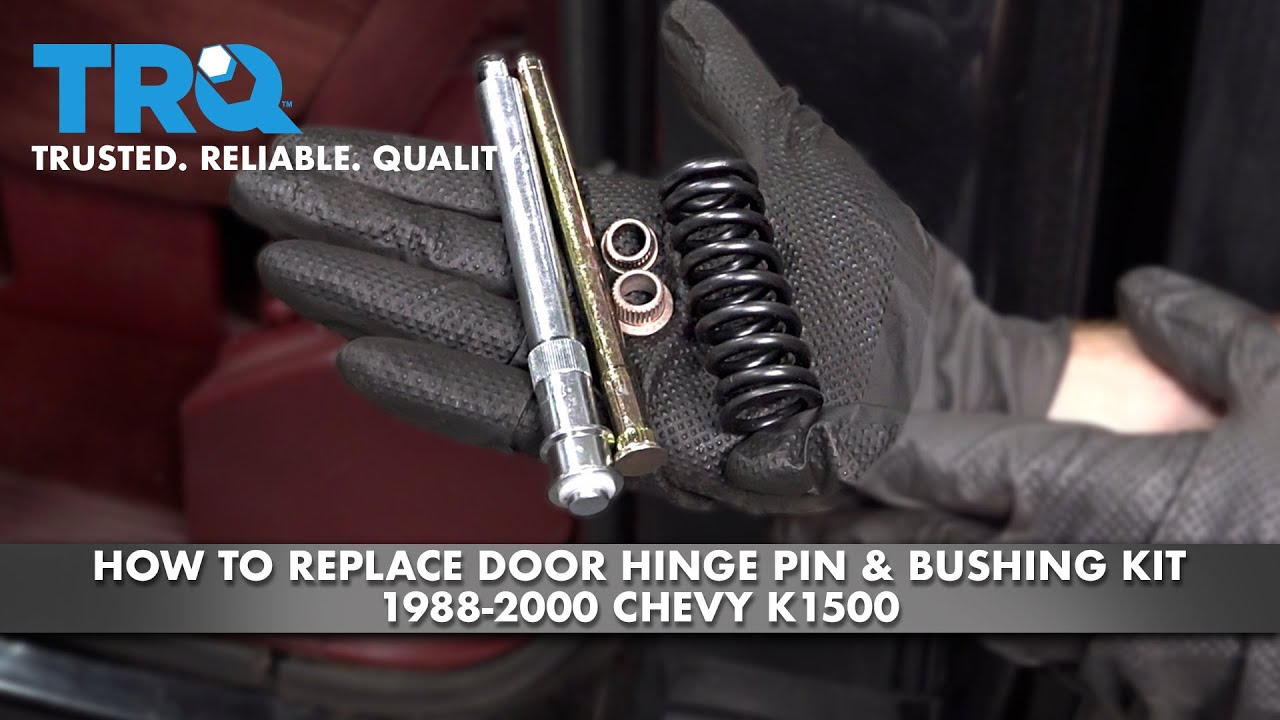 How To Replace Door Hinge Pin Bushing Kit 1988 2000 Chevy K1500 1a Auto