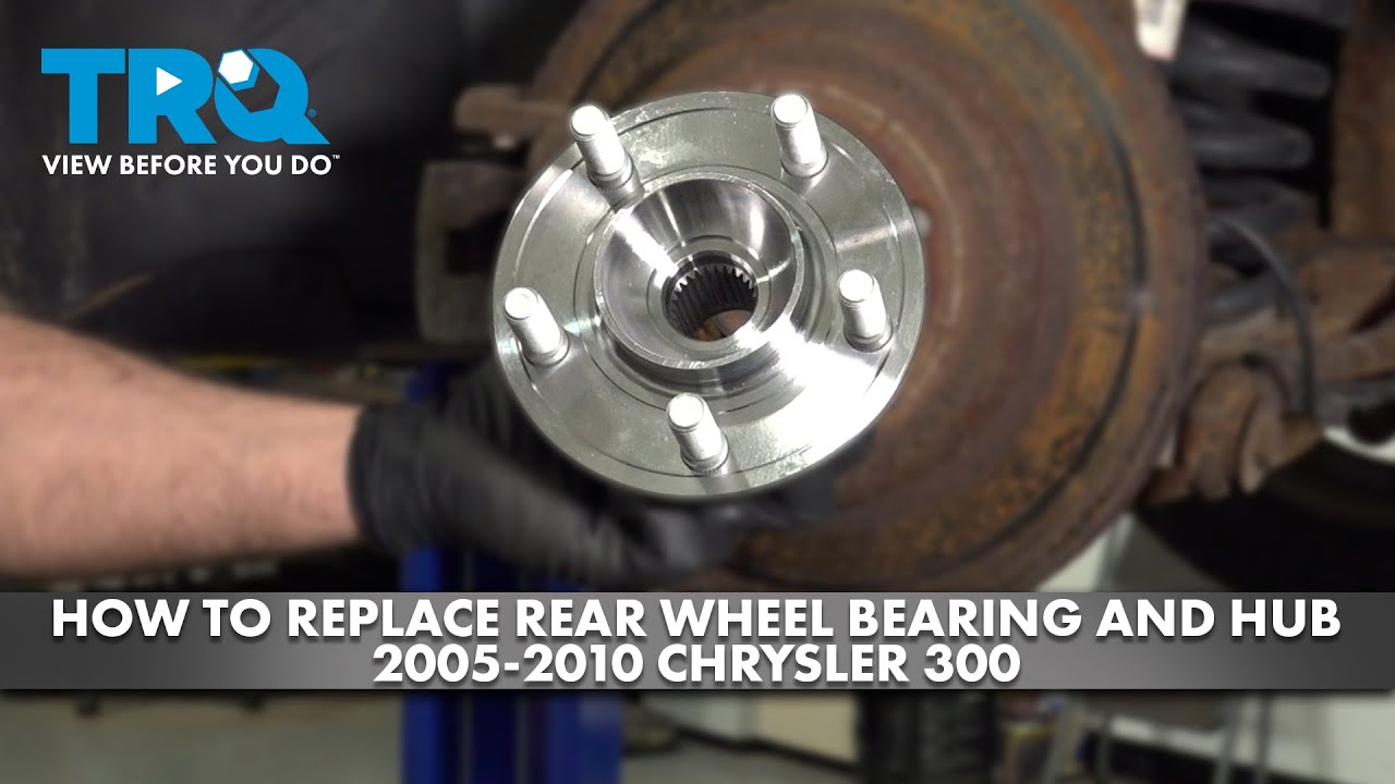 How to Replace Rear Wheel Bearing and Hub Assembly 2005-2010 Chrysler 300 | 1A Auto