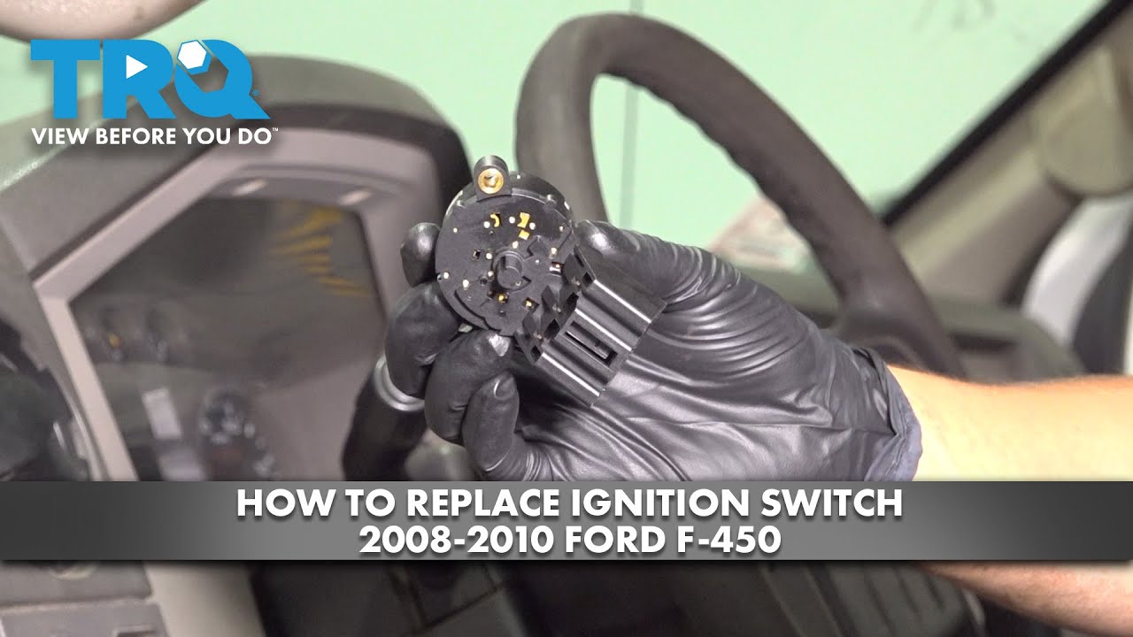 How to Replace Ignition Switch 2008-2010 Ford F-450 | 1A Auto
