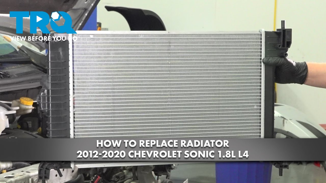 How to Replace Radiator 2012-2020 Chevrolet Sonic 18L L4 | 1A Auto