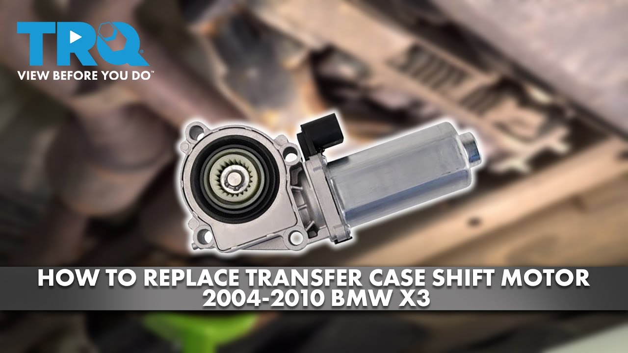 How to Replace Transfer Case Shift Motor 2004-2010 BMW X3 | 1A Auto