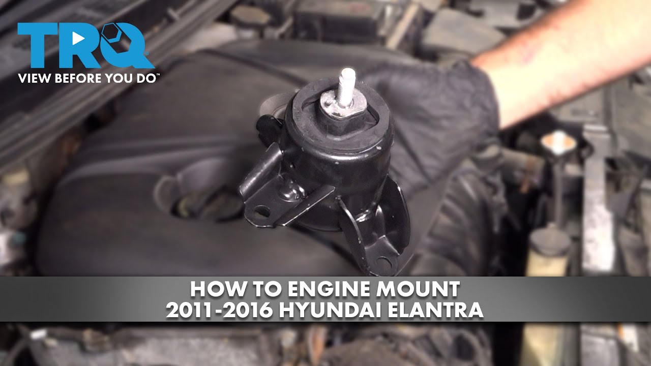 How to Replace Engine Mount 2011-2016 Hyundai Elantra | 1A Auto