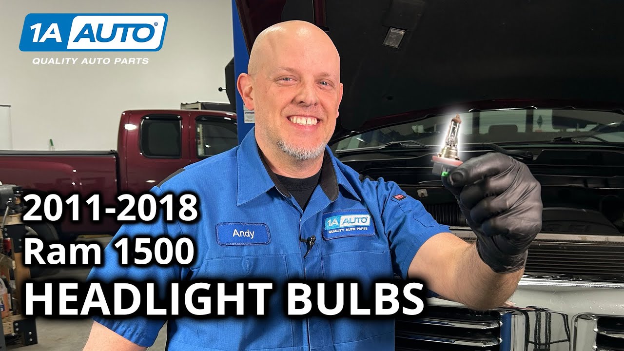 How To Replace Headlight Bulbs 2011 2018 Ram 1500 1a Auto