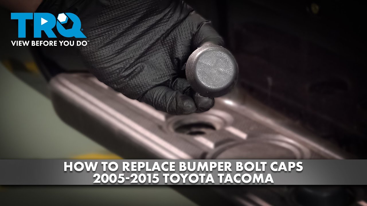 How to Replace Bumper Bolt Caps 2005-2015 Toyota Tacoma | 1A Auto