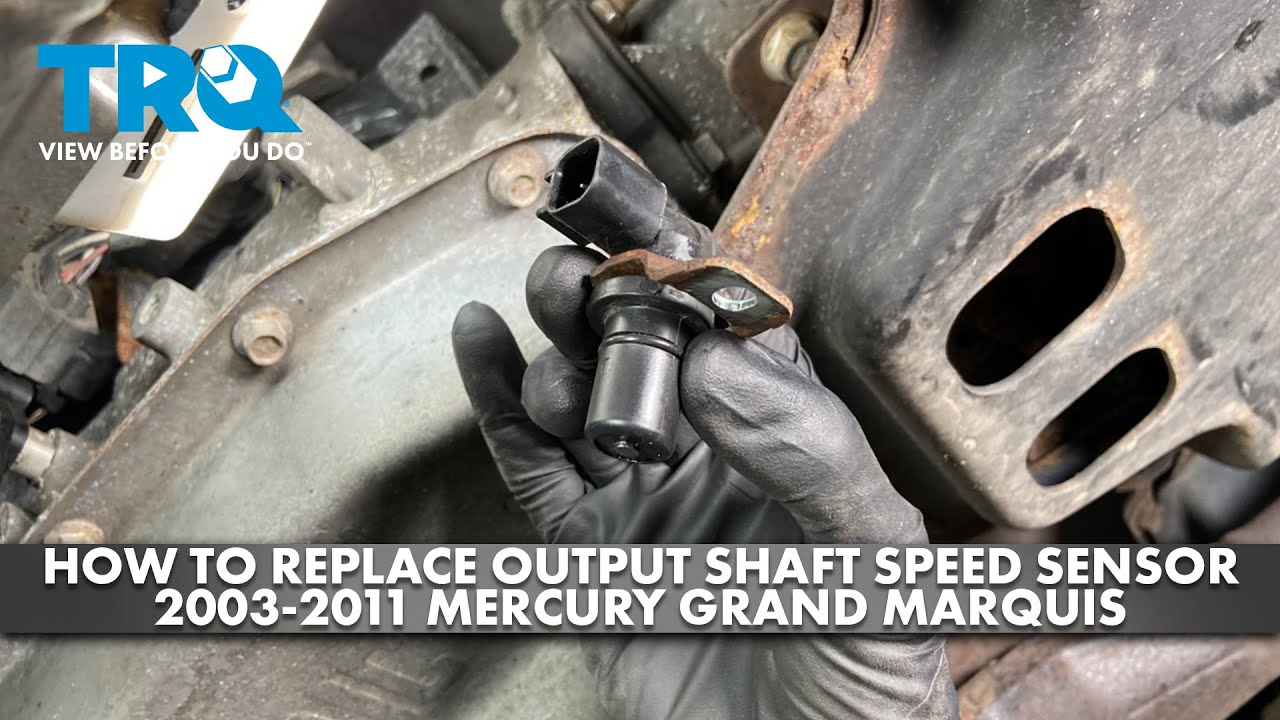 How to Replace Output Shaft Speed Sensor 2003-2011 Mercury Grand Marquis | 1A Auto