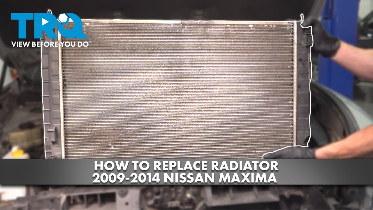 How to Replace Radiator 2009-2014 Nissan Maxima 35L V6 | 1A Auto