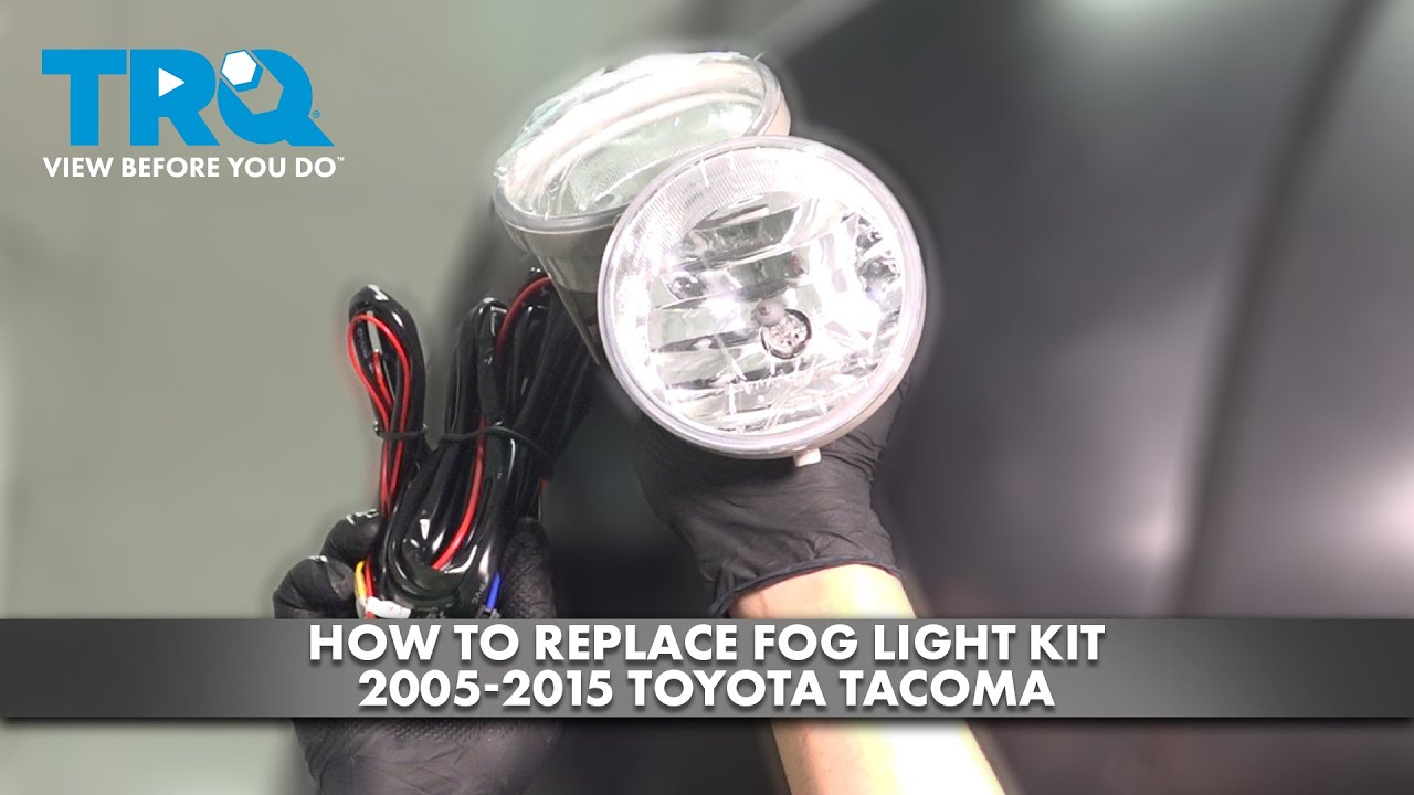 How to Replace Fog Light Kit 2005-2015 Toyota Tacoma | 1A Auto