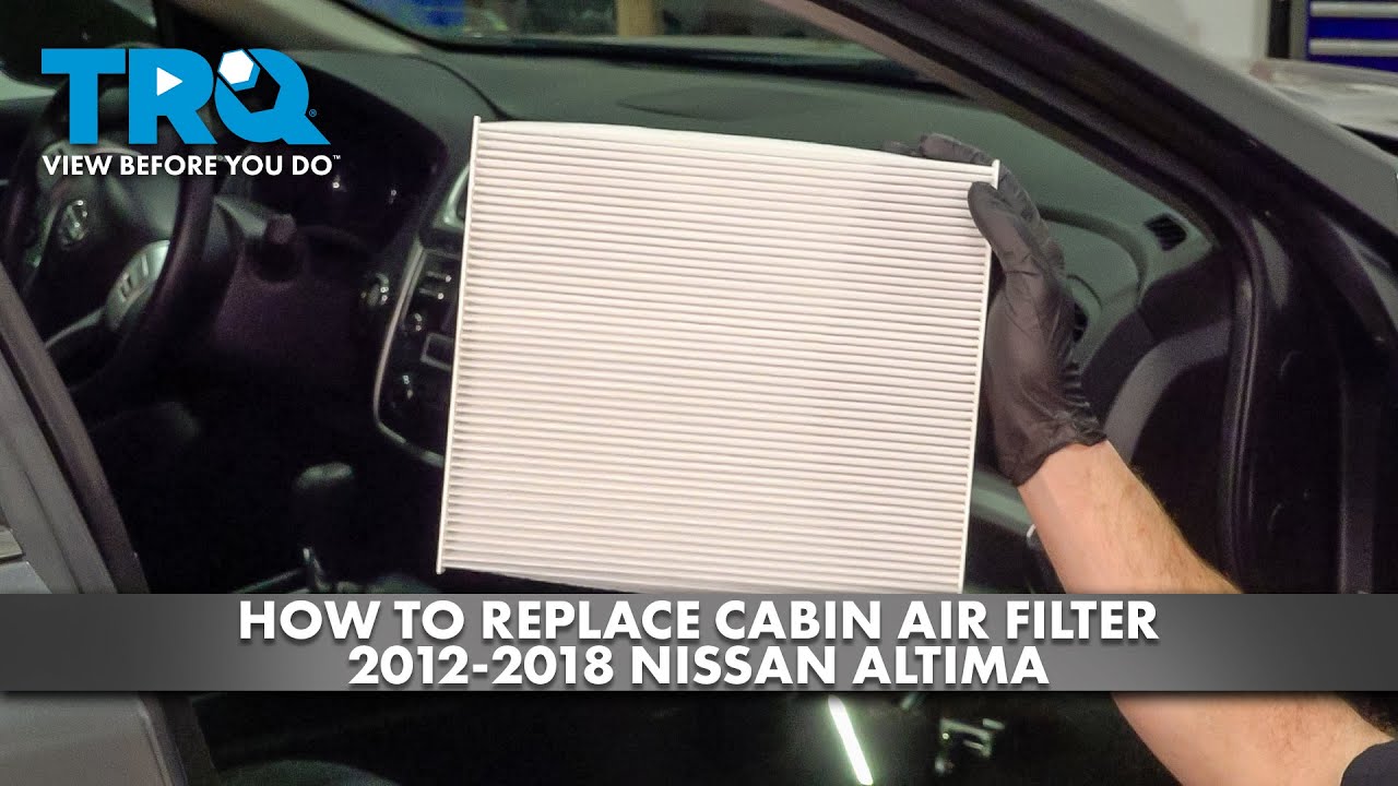 How to Replace Cabin Air Filter 2012-2018 Nissan Altima | 1A Auto