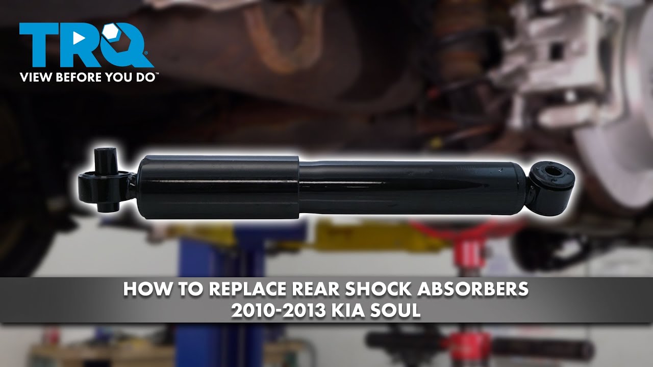 How to Replace Rear Shock Absorbers 2010-2013 Kia Soul | 1A Auto