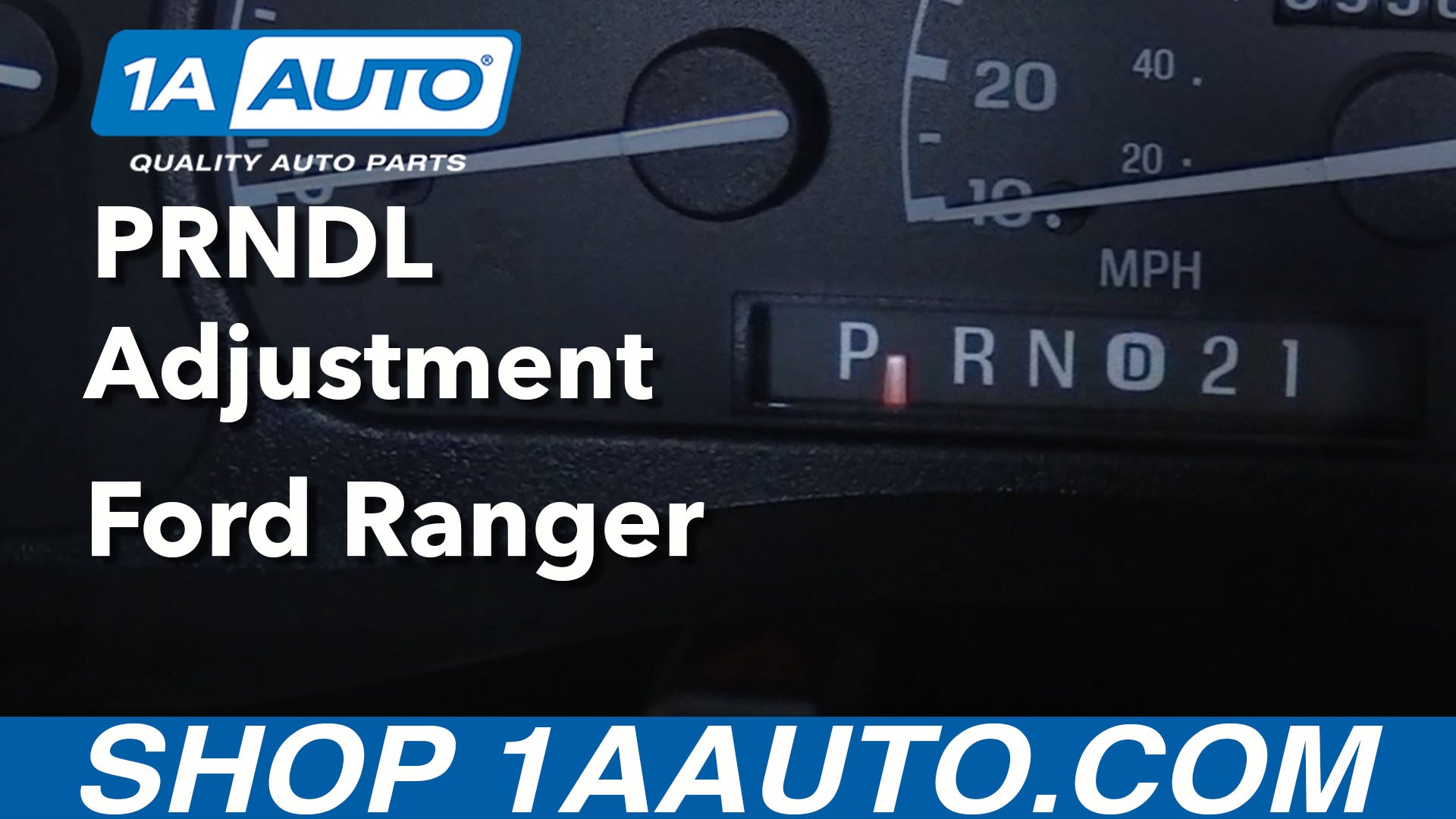 How to Adjust Shift Indicator 1998-2012 Ford Ranger Explorer F Series ...