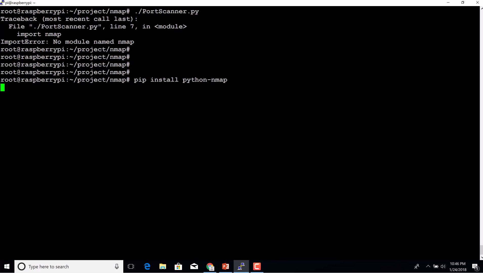 Hacker Project: SMS Controlled Pentest Bot
