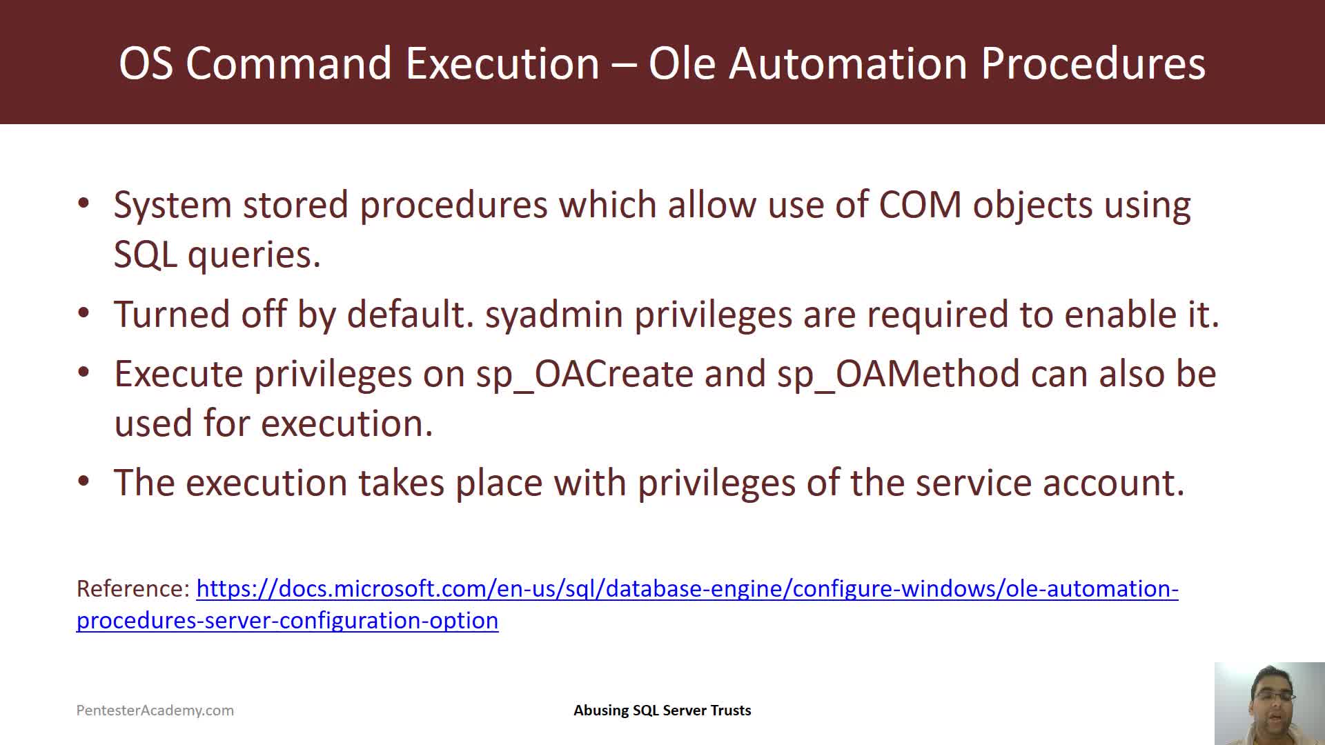 Abusing Sql Server Trusts In A Windows Domain