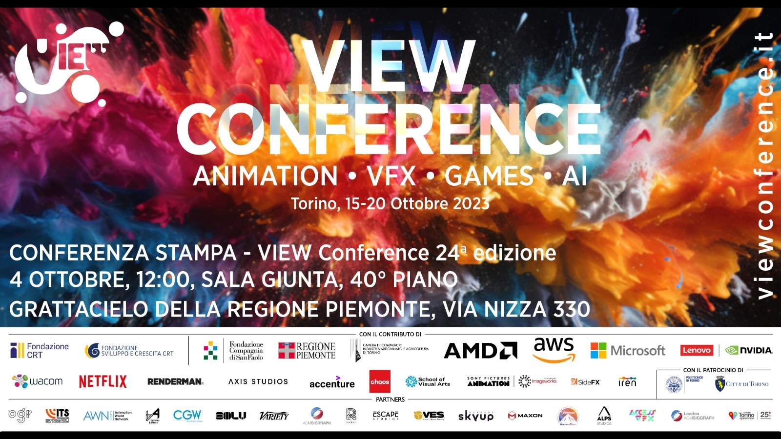 Conferenza Stampa VIEW Conference 2023 | VIEW Conference 2026