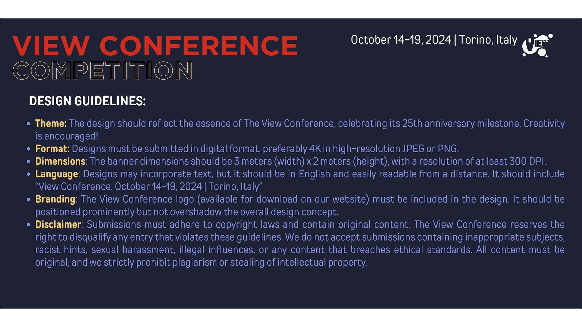 VIEW Conference Art Challenge | VIEW Conference 2026