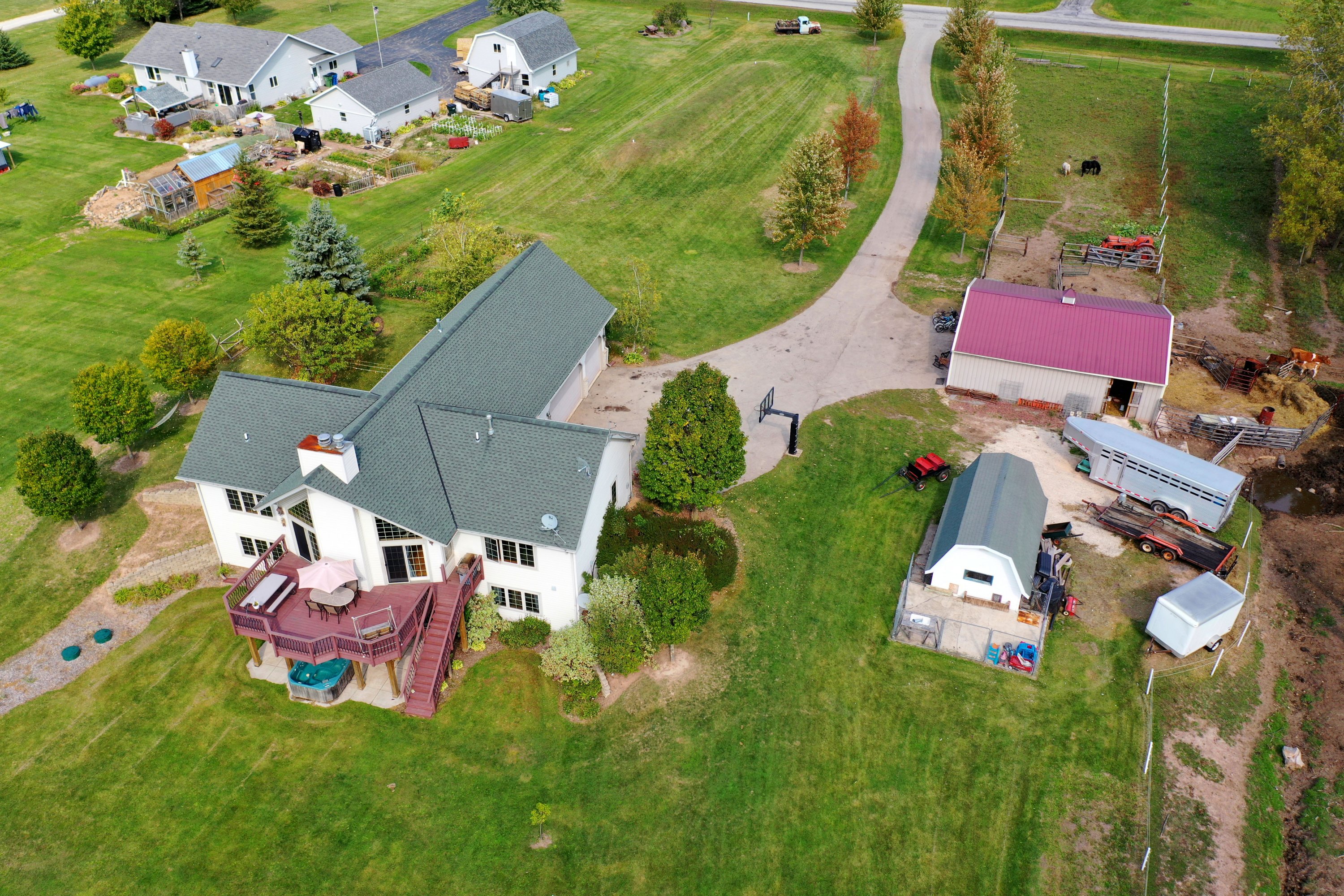 2022 School Road, Greenleaf, WI 54126 | Badger Skytography | Tour