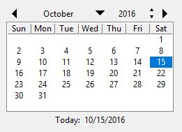 Calendar QControl Toolkit for LabVIEW - Download - VIPM by JKI