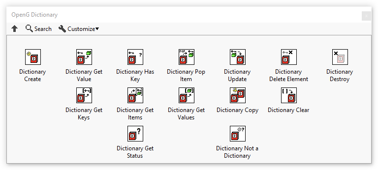 OpenG Dictionary Library Toolkit for LabVIEW - Download - VIPM by JKI