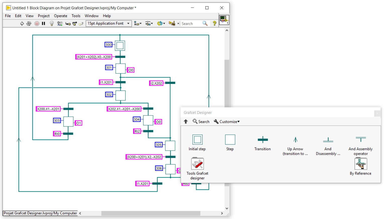 Grafcet Designer Toolkit for LabVIEW - Download - VIPM by JKI