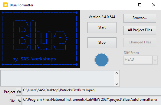 Blue Formatter For LabVIEW Toolkit for LabVIEW - Download - VIPM by JKI