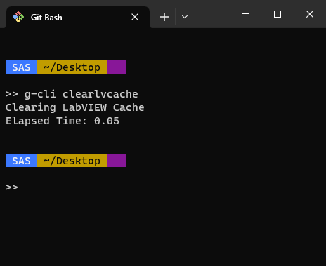 Clear LabVIEW Cache For G-CLI Toolkit for LabVIEW - Download - VIPM by JKI