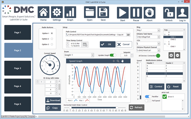 DMC GUI Suite Toolkit for LabVIEW - Download - VIPM by JKI