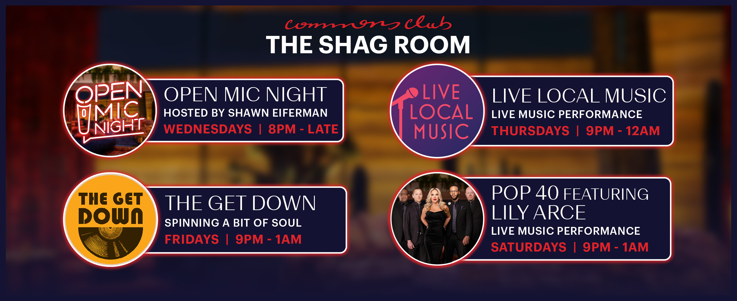 The Shag Room - Bar & Lounge - Virgin Hotels Las Vegas