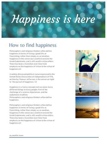 Design Documents Online | Free A4 Document Design by Desygner