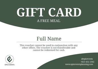 Gift Card A5 | Customize Gift Card A5 marketing materials & graphic ...